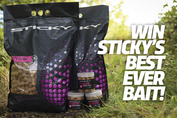 WIN! A bundle of bait from Sticky! | Total Carp