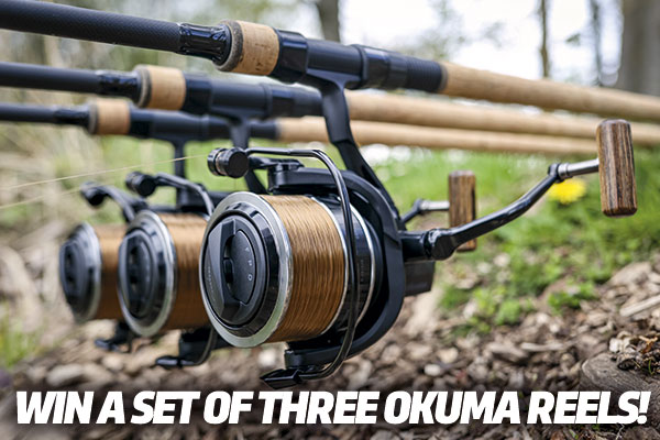 WIN! A set of three Okuma reels! | Total Carp
