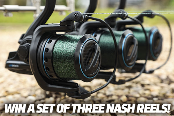 Win! A set of three Nash reels! | Total Carp