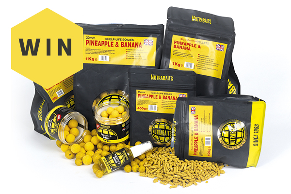 Win a selection of products from Nutrabaits Pineapple & Banana range ...